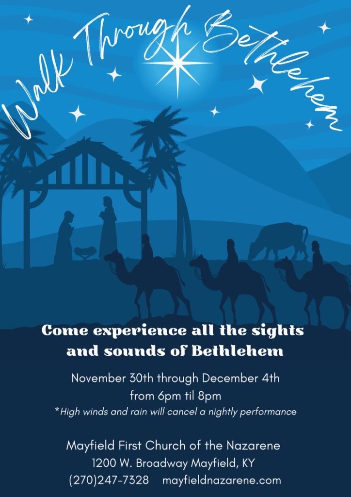 Walk Through Bethlehem – Mayfield-Graves County Tourism Commission