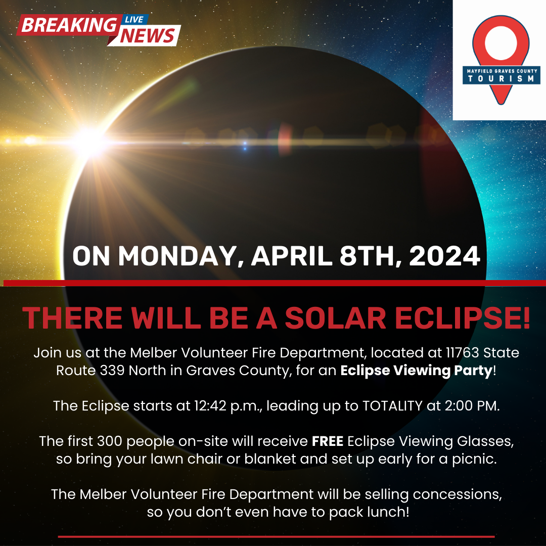 Eclipse Picnic Viewing Party – Mayfield-Graves County Tourism Commission