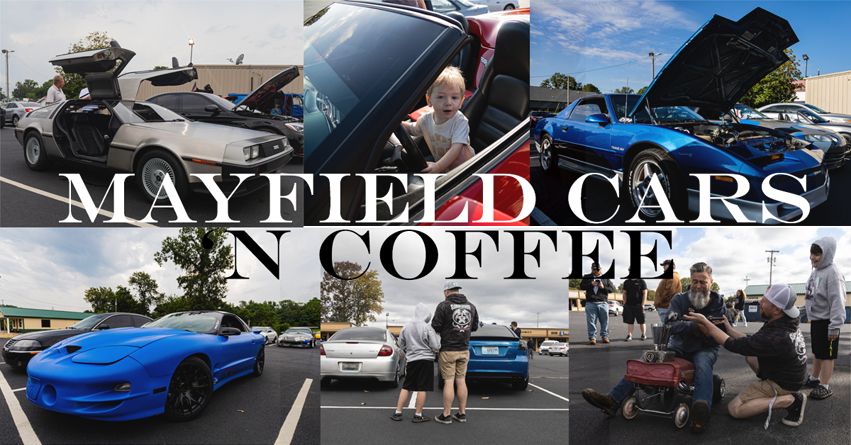 Cars N Coffee at Cafe Au Latte – Mayfield-Graves County Tourism Commission