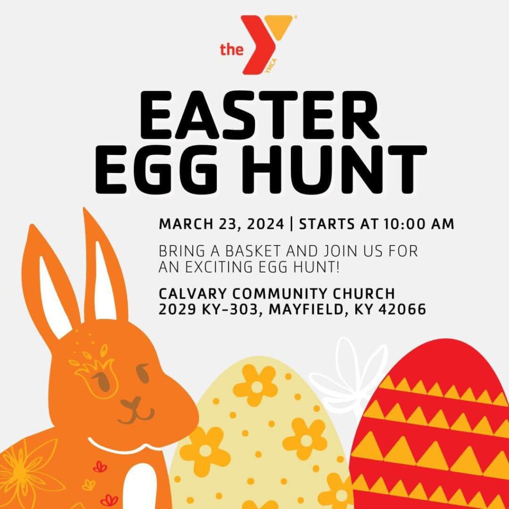 YMCA Easter Egg Hunt – Mayfield-Graves County Tourism Commission