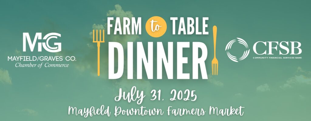 Farm to Table Dinner – Mayfield-Graves County Tourism Commission