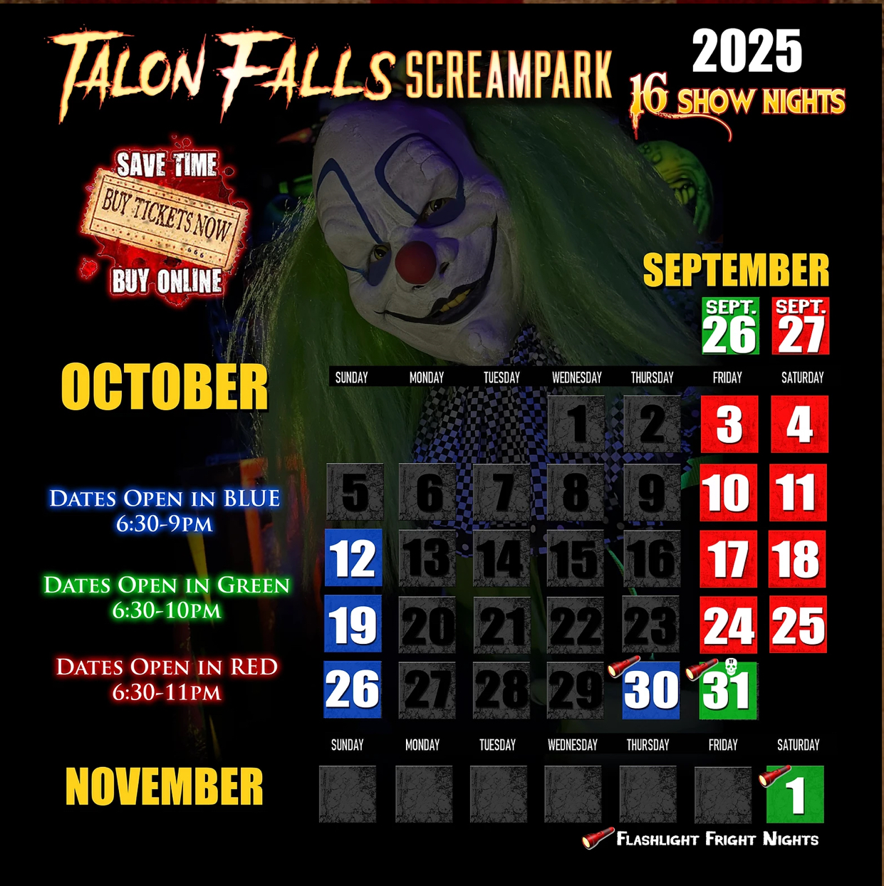 Talon Falls Screampark – Mayfield-Graves County Tourism Commission