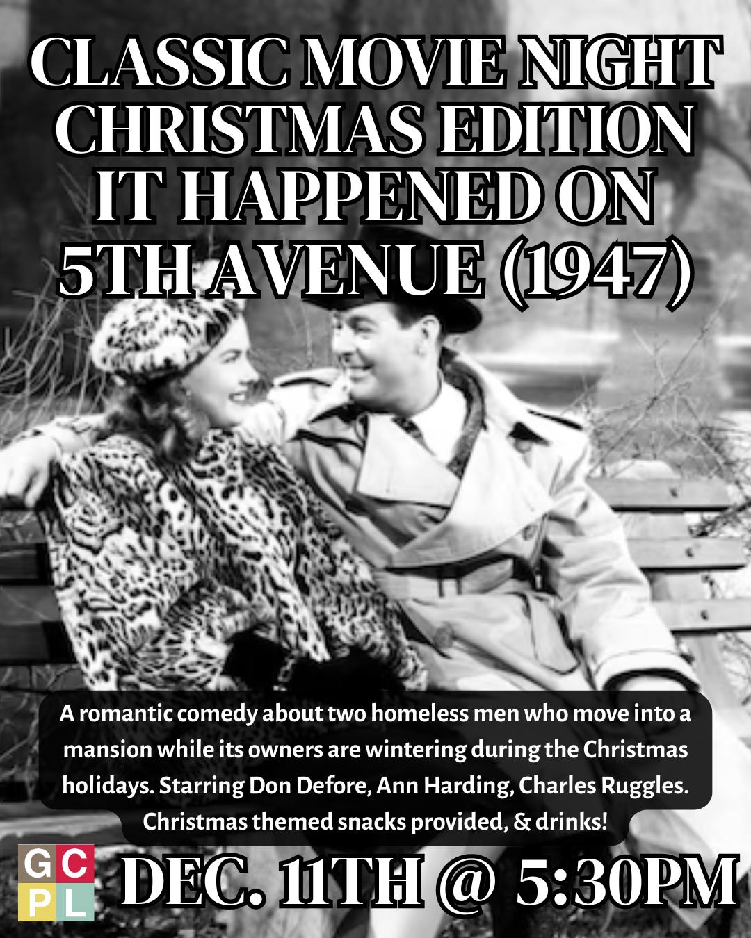 Classic Movie Night: Christmas Edition – Mayfield-Graves County Tourism ...