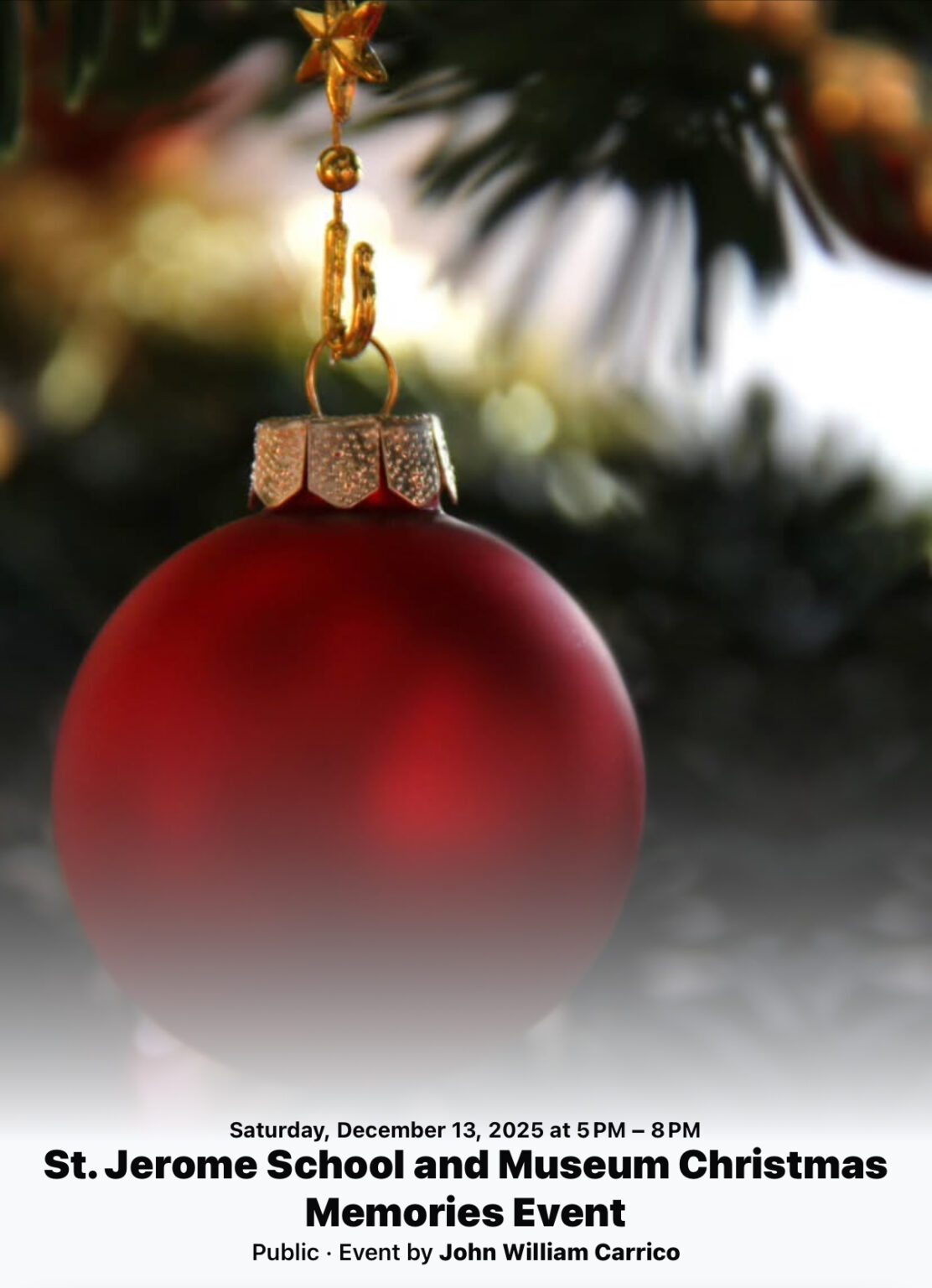 St. Jerome School & Museum Christmas Memories – Mayfield-Graves County ...